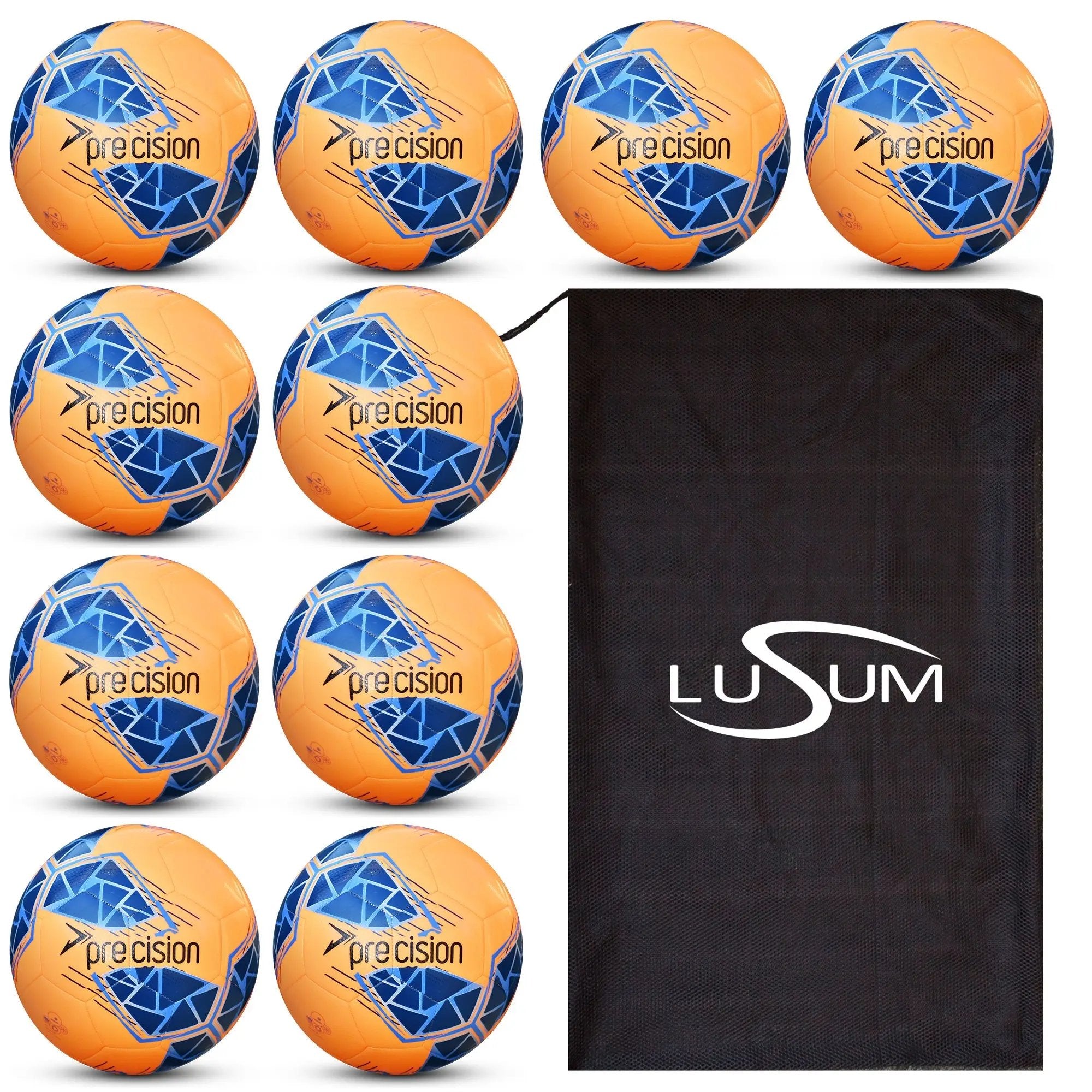Training Footballs | PT Fusion | Pack of 10 + Bag – Big Game Hunters