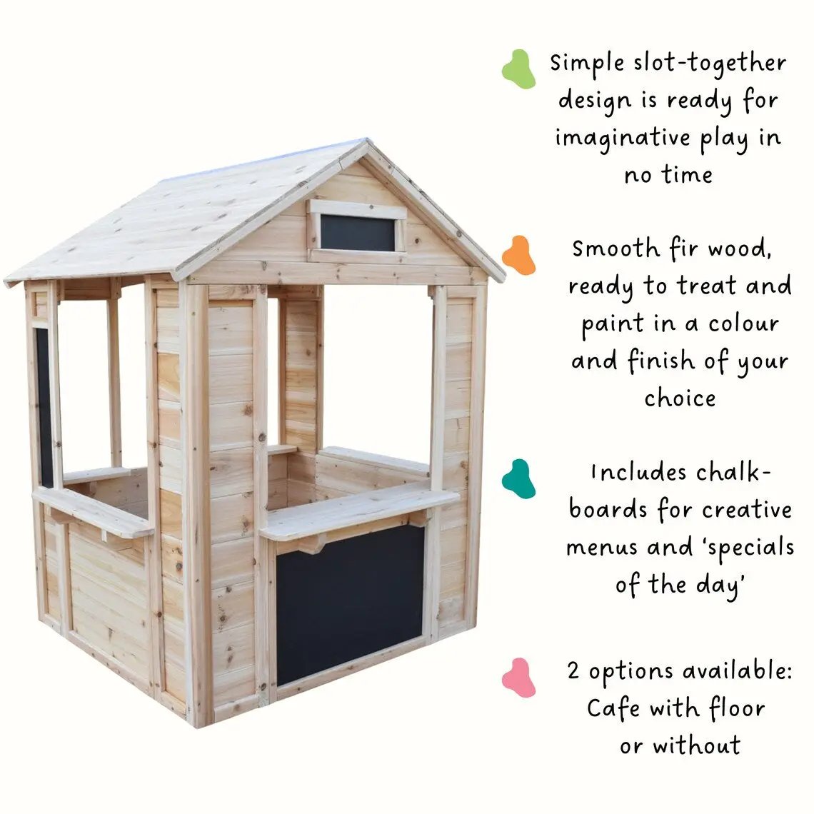 Cafe Shop Playhouse: Pretend play for Kids 3-8 years – Big Game Hunters