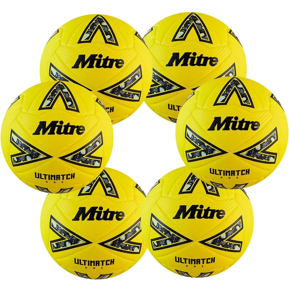Footballs - Mitre Ultimatch - 6 Ball Pack – Big Game Hunters