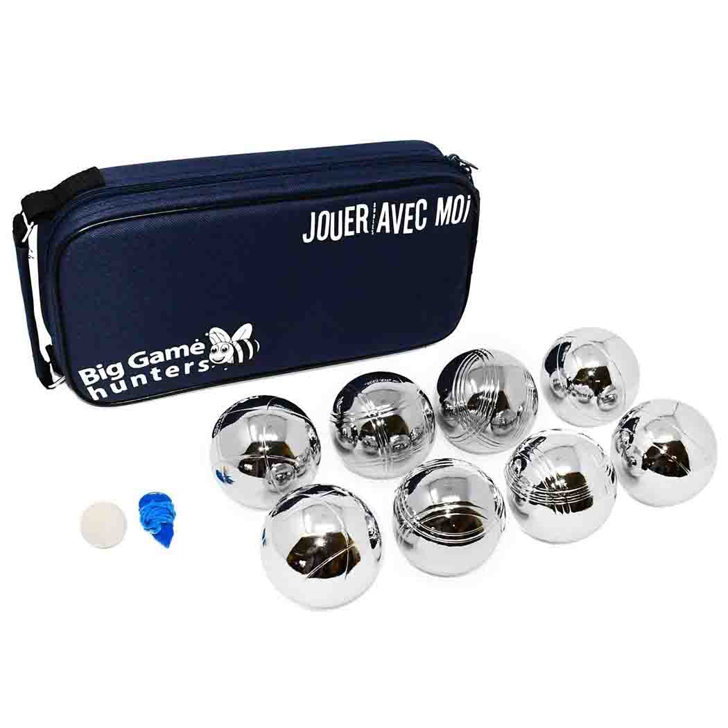 Pétanque Game | Luxury Boules | Set of 8 – Big Game Hunters