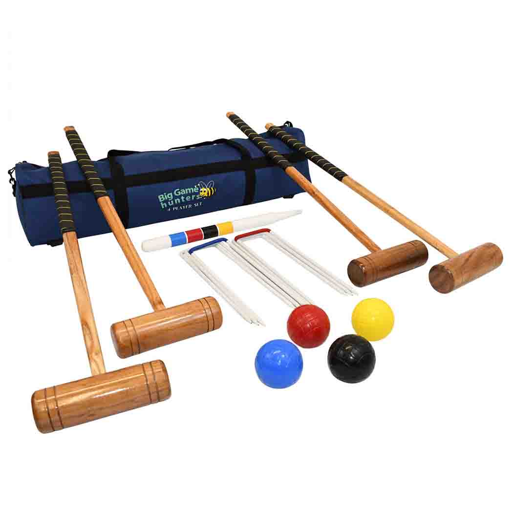 Full Size Croquet Set: Tournament-Worthy Equipment at Home – Big Game ...