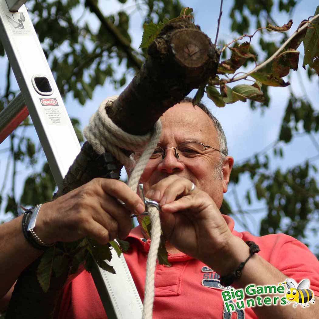 Tree Swing - Wooden Monkey Seat - 360° Motion – Big Game Hunters