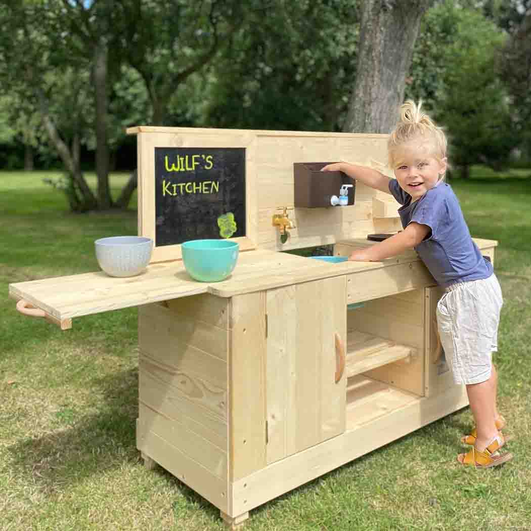 Large Triple Mud Kitchen For Outdoor Play | Big Game Hunters