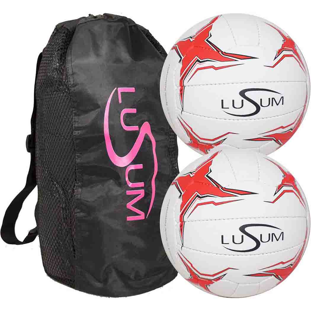 Training Netball | Lusum Optio | Twin Pack | Sizes 4 & 5 – Big Game Hunters