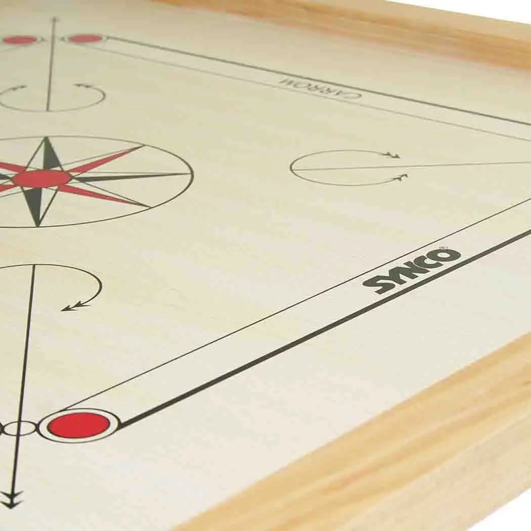 Synco Mango66 Carrom Board | Perfect For New Players – Big Game Hunters